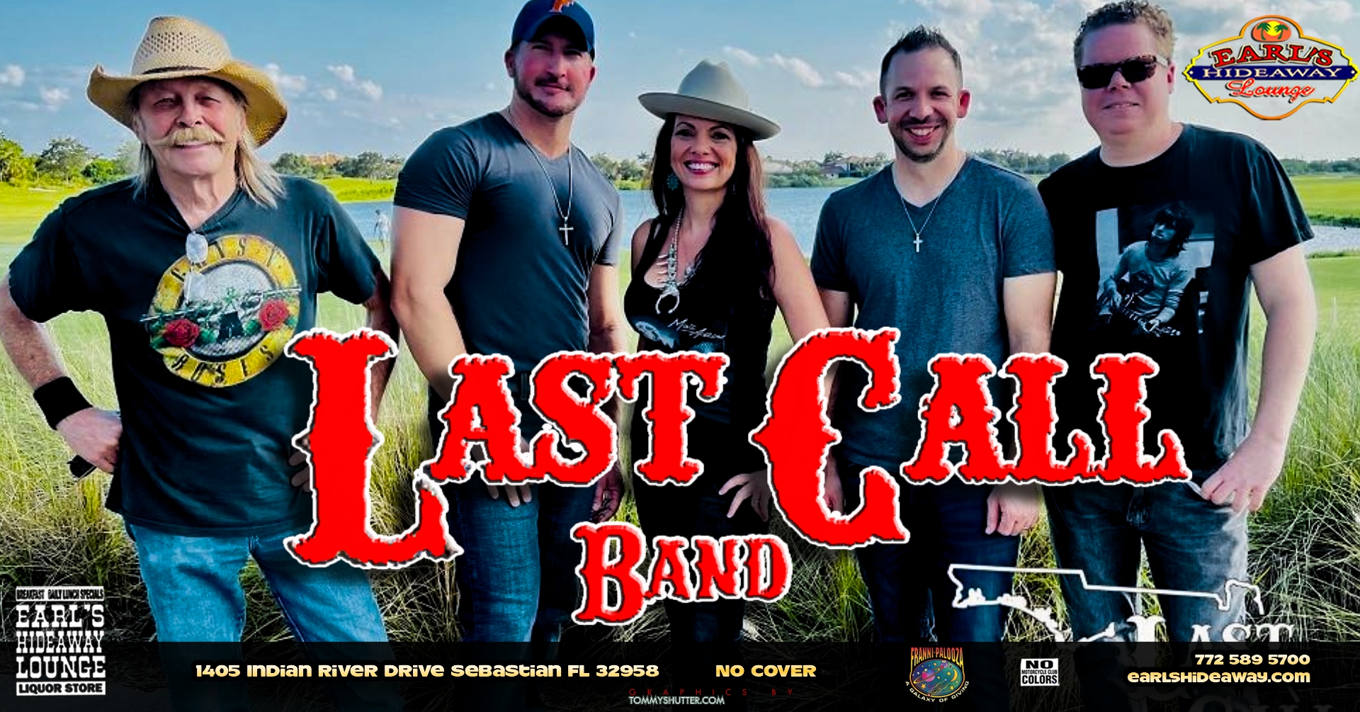 Last Call Band - Capt Hiram's Resort - Sebastian FL Hotel