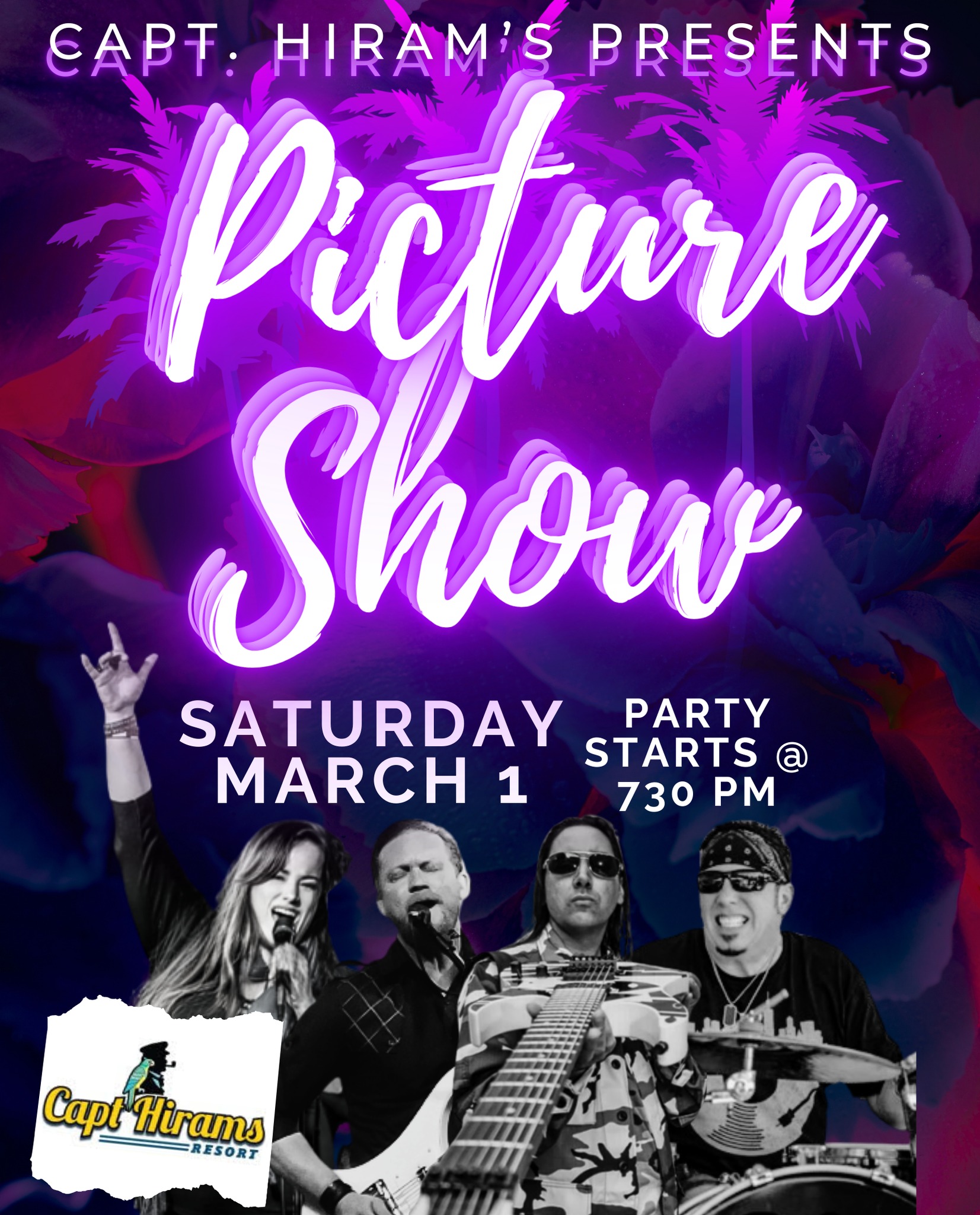 Picture Show - Capt Hiram's Resort - Sebastian FL Hotel